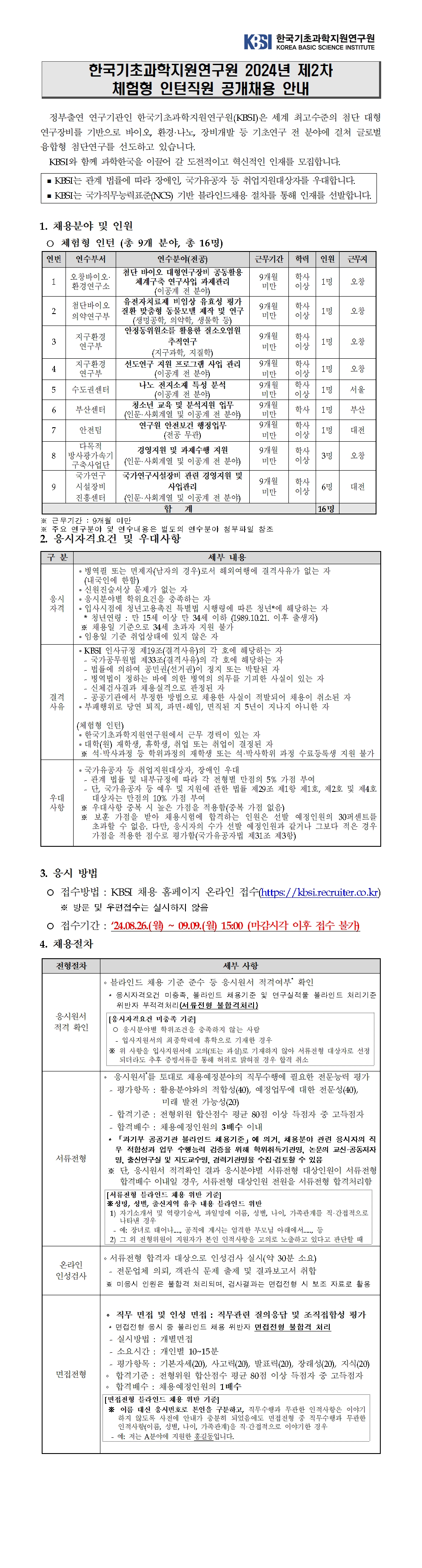 채용공고 | Korea-4GSR